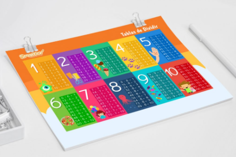 Tablas de dividir - Smartick