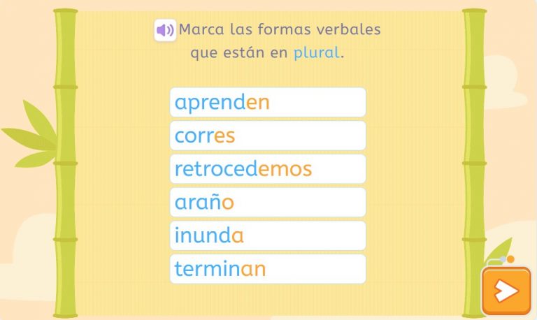 La conjugación verbal: características y ejemplos de actividades - Smartick
