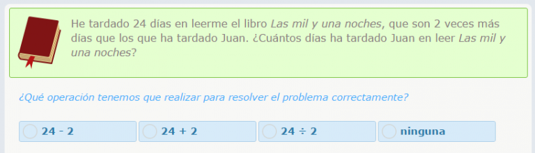 Cinco problemas de divisiones - Smartick