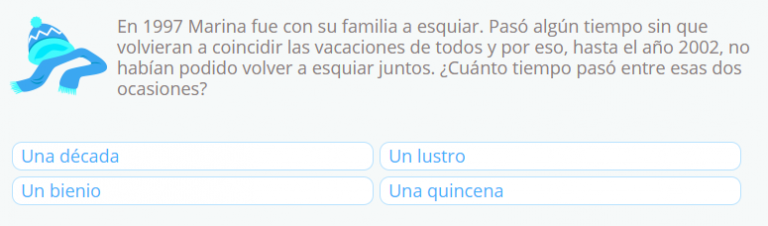 Medidas de tiempo: bienio, lustro, década y siglo - Smartick